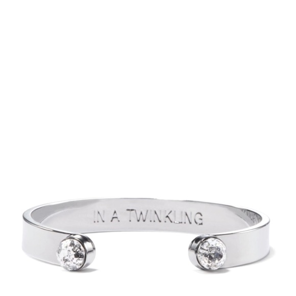 kate spade | Jewelry | 78 Kate Spade Forever Gems Idiom Cuff In A Twinkling Silver | Poshmark